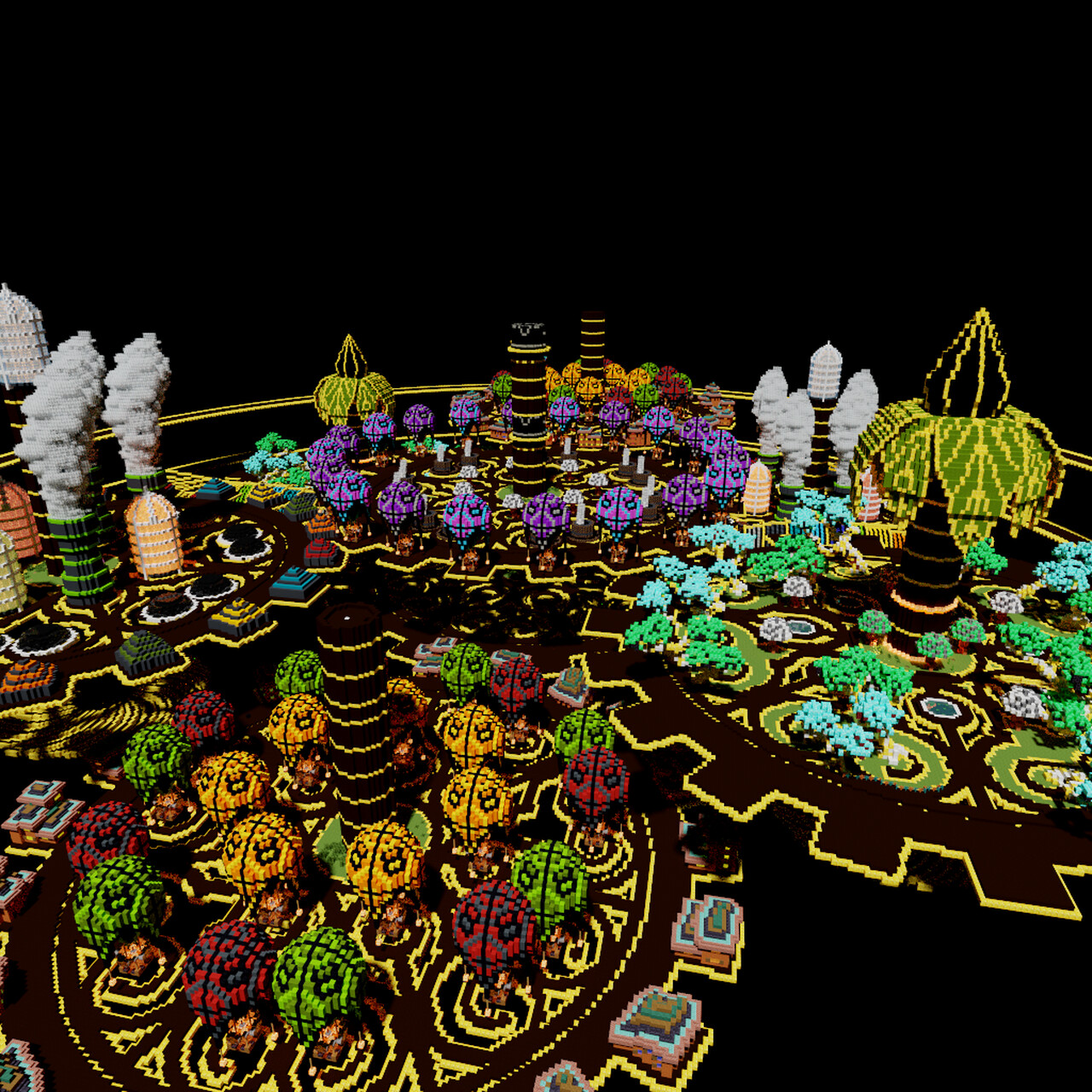 cog city, a steampunk build. Now with download! Minecraft Map