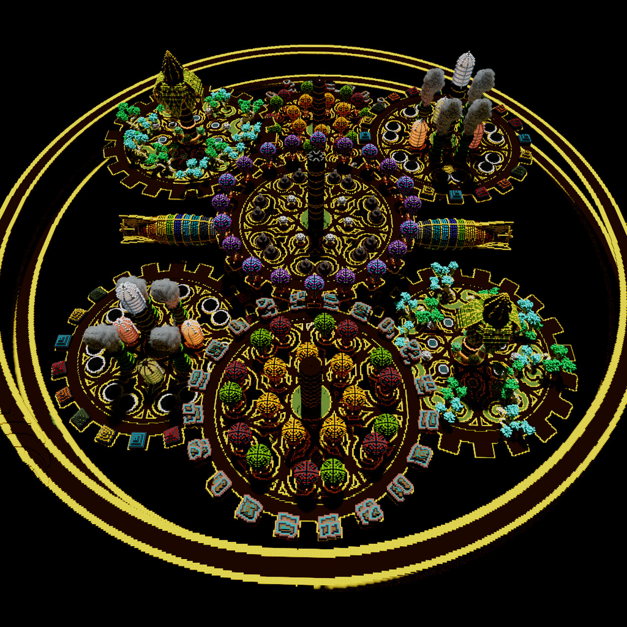 cog city, a steampunk build. Now with download! Minecraft Map