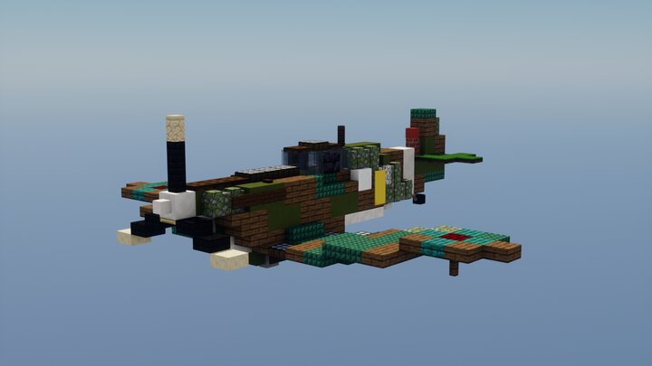 Spitfire mk IIa Minecraft Map