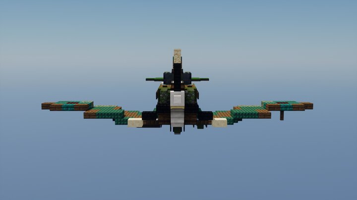 Spitfire mk IIa Minecraft Map