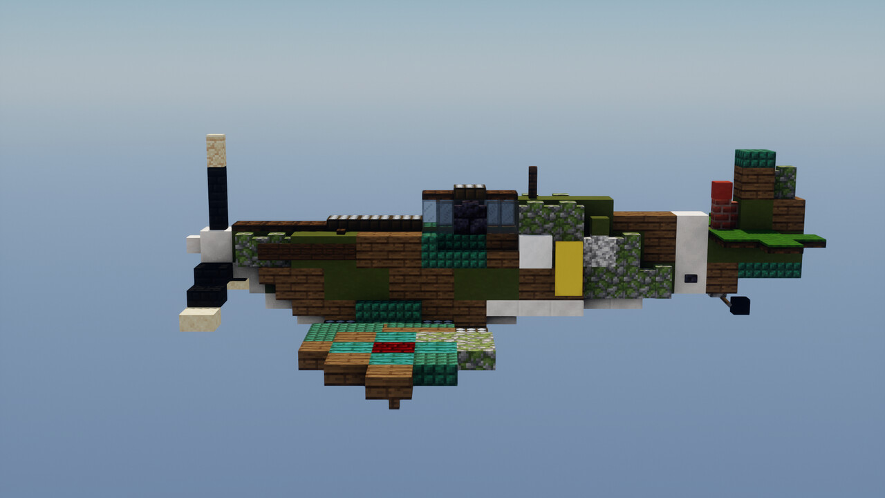Spitfire mk IIa Minecraft Map