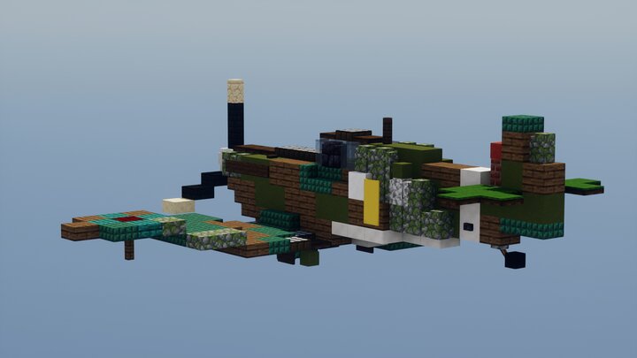 Spitfire mk IIa Minecraft Map
