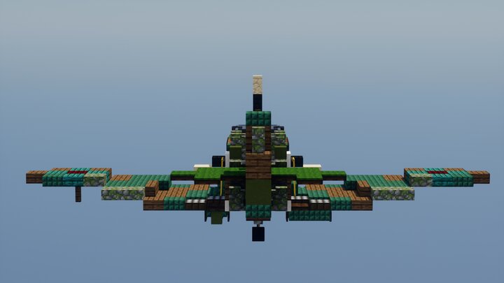 Spitfire mk IIa Minecraft Map