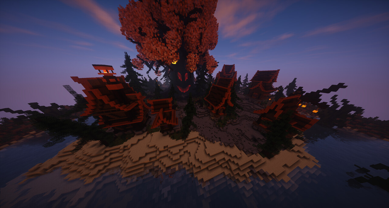 ⭐ EXCLUSIVE ⭐ Evil Tree - AliensBuilds 👿 Minecraft Map