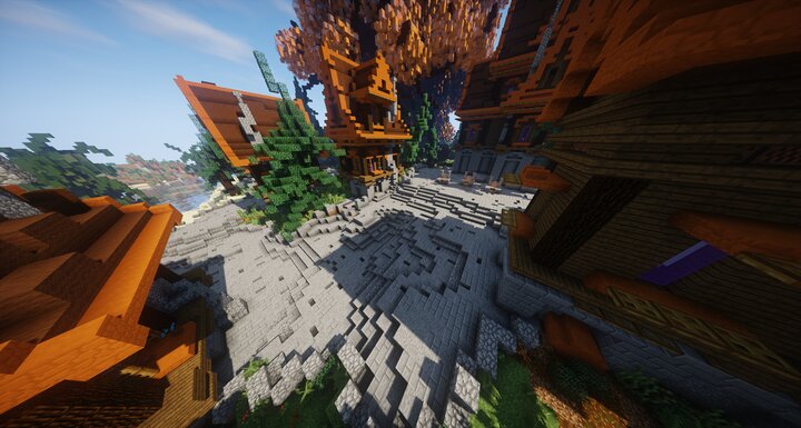 ⭐ EXCLUSIVE ⭐ Evil Tree - AliensBuilds 👿 Minecraft Map