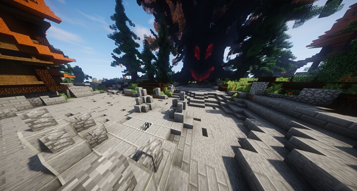 ⭐ EXCLUSIVE ⭐ Evil Tree - AliensBuilds 👿 Minecraft Map