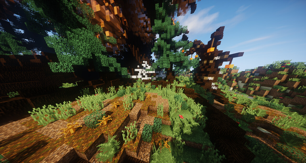 ⭐ EXCLUSIVE ⭐ Evil Tree - AliensBuilds 👿 Minecraft Map