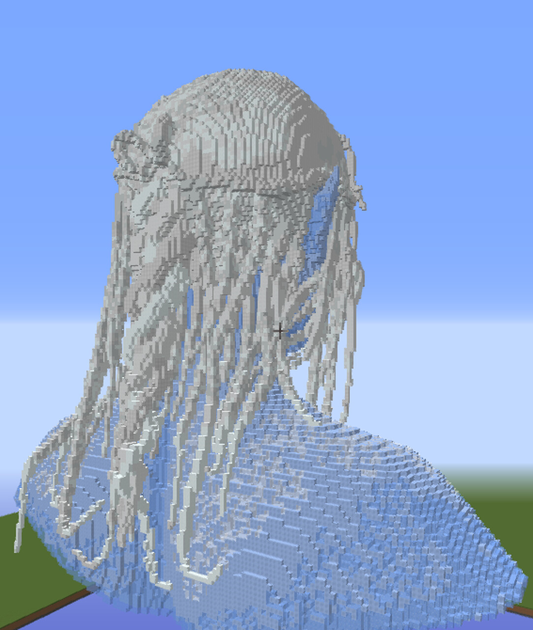 Three Strand Braid Template. Minecraft Map