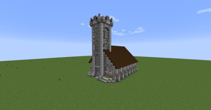 church schematic Minecraft Map