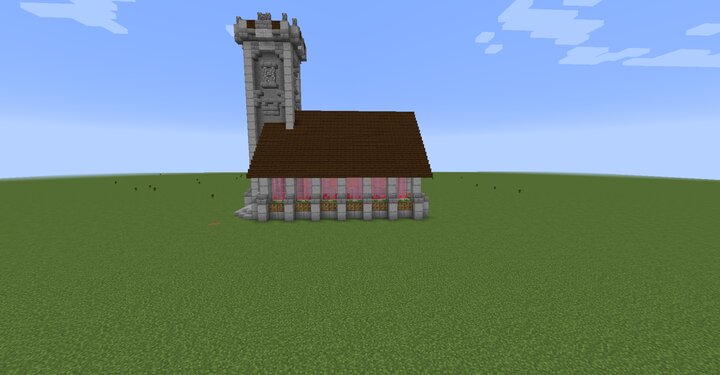 church schematic Minecraft Map