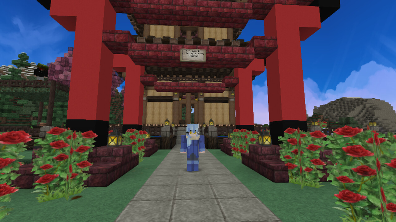 The Shrine of Tempest Rimuru Minecraft Map