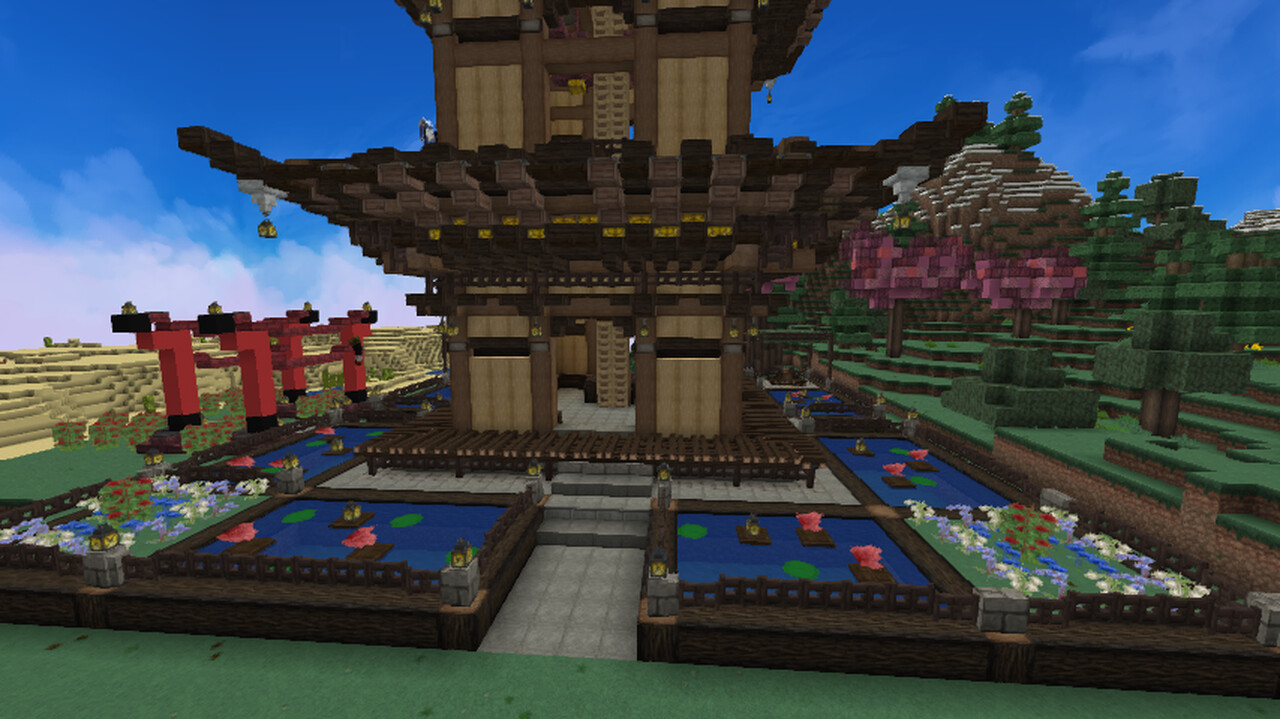 The Shrine of Tempest Rimuru Minecraft Map