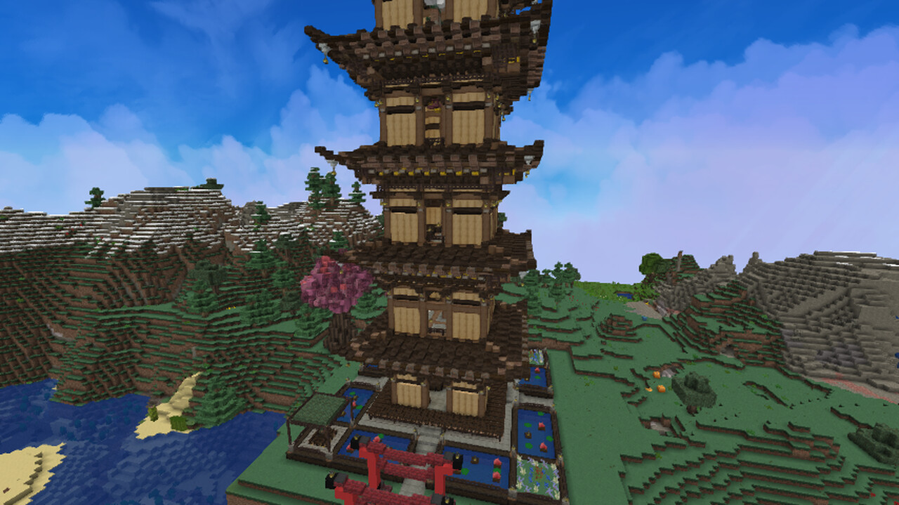 The Shrine of Tempest Rimuru Minecraft Map