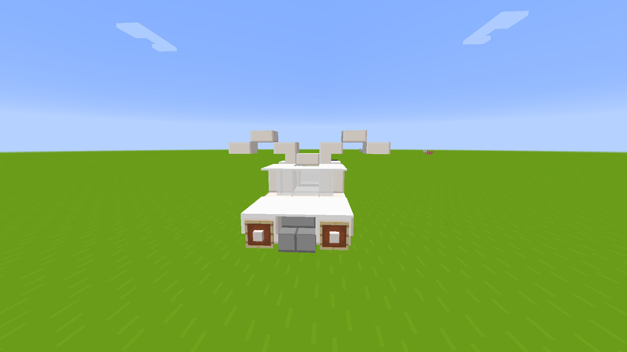 DeLorean DMC-12 (Back To The Future) Minecraft Map
