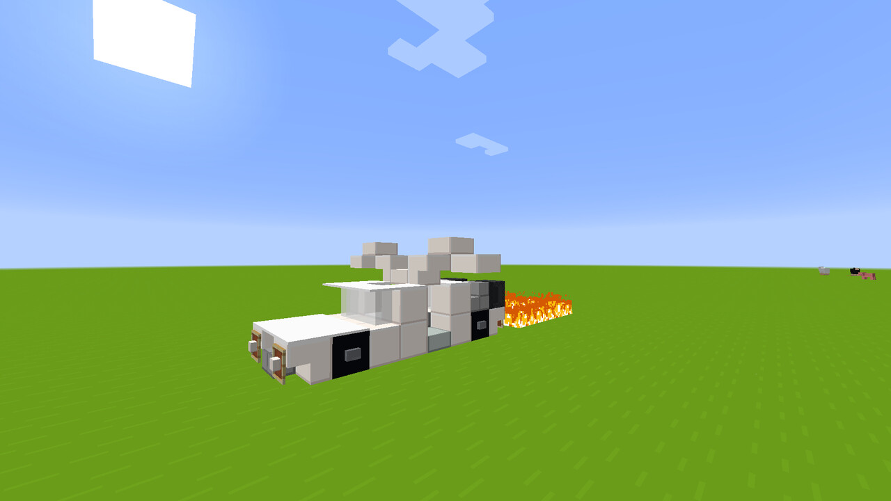 DeLorean DMC-12 (Back To The Future) Minecraft Map