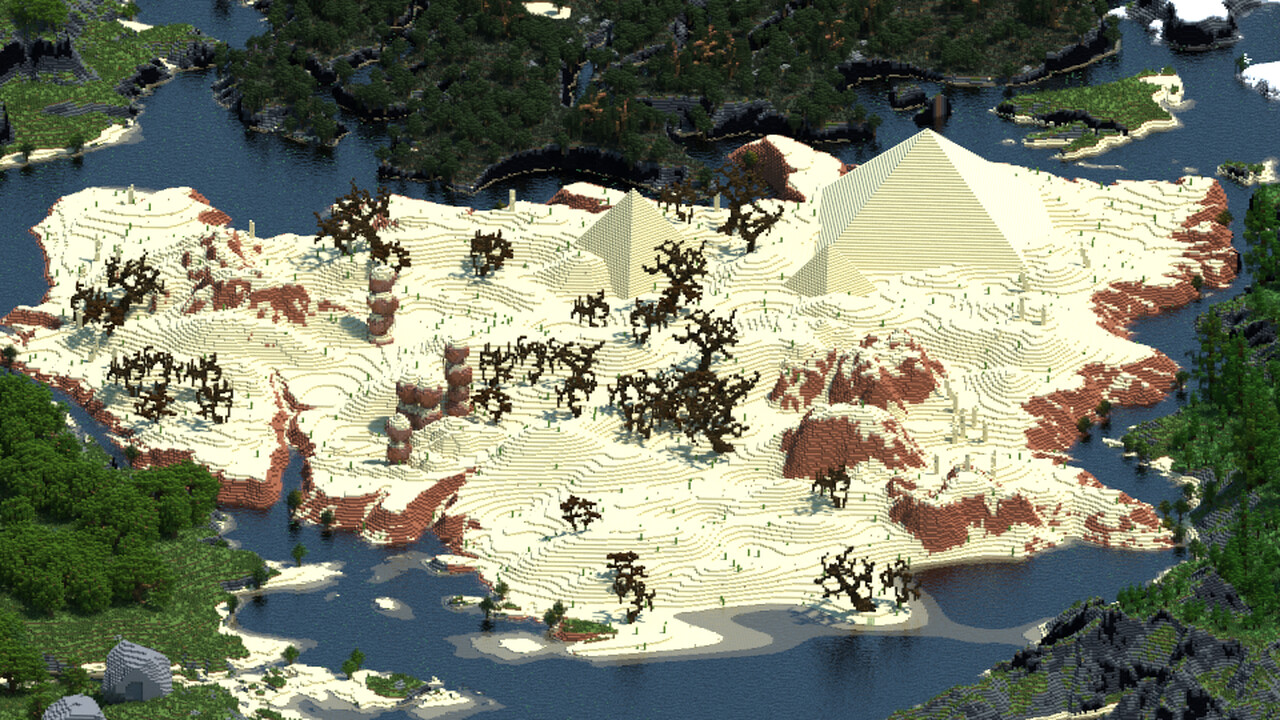 The Sinora [3,000 x 3,000] Minecraft Map