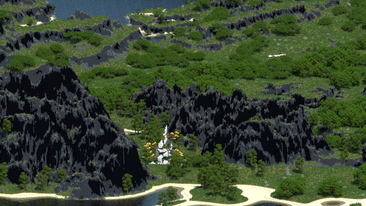 The Sinora [3,000 x 3,000] Minecraft Map