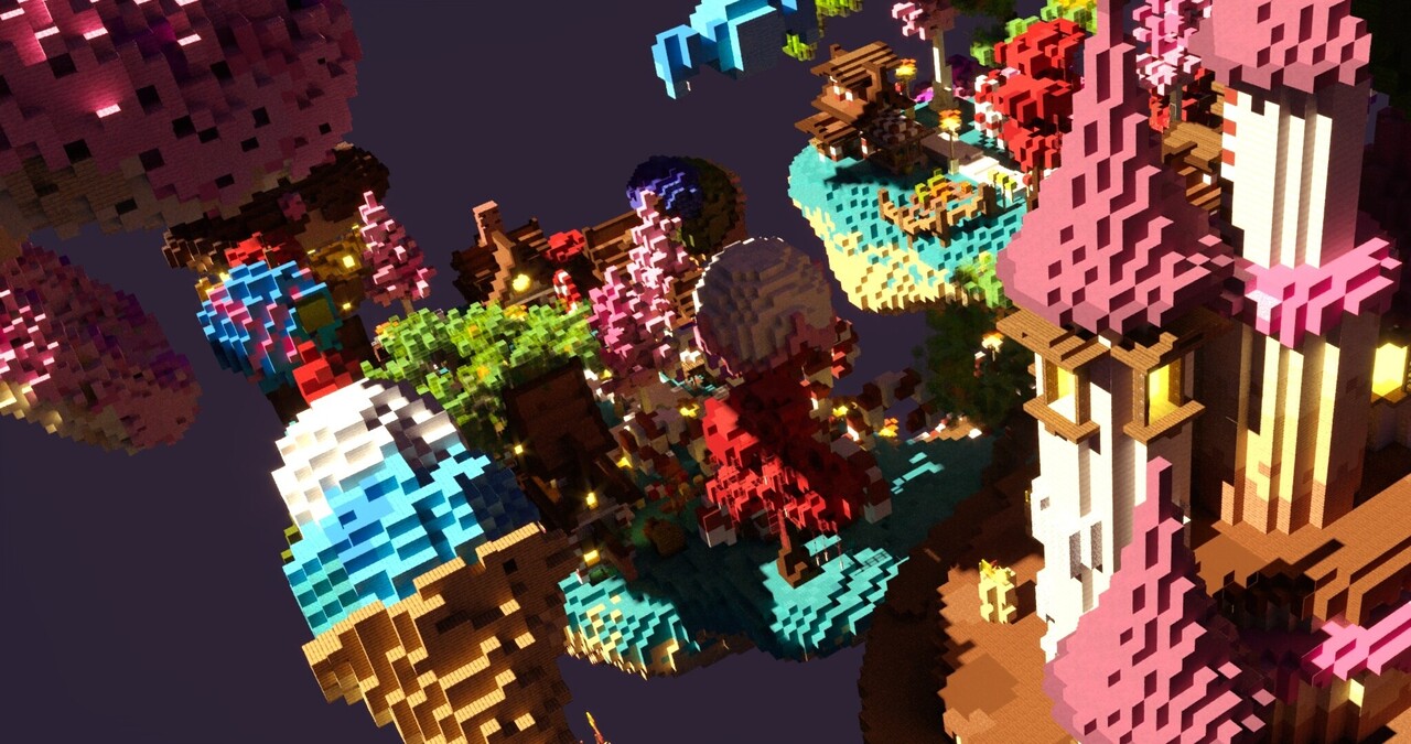 Epic Candyland spawn Minecraft Map
