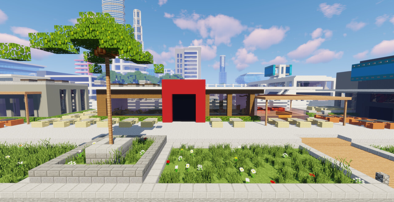 Modern Restaurants Minecraft Map