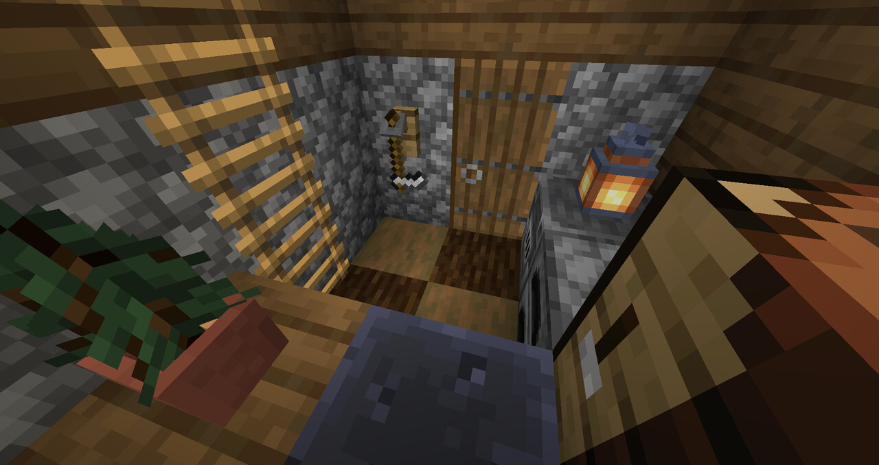 Snowy Starter House Minecraft Map