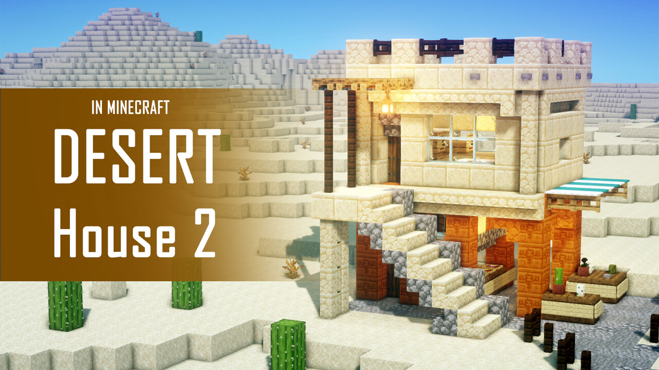 Desert House (Shop)- [DOWNLOAD] Minecraft Map