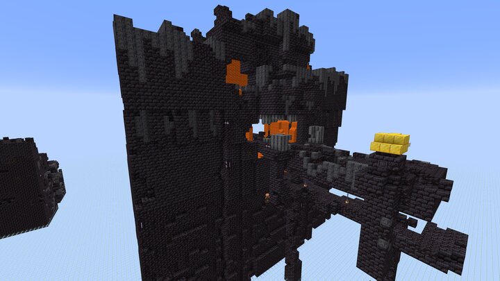 All 4 types of BASTIONS & ruined portals Minecraft Map