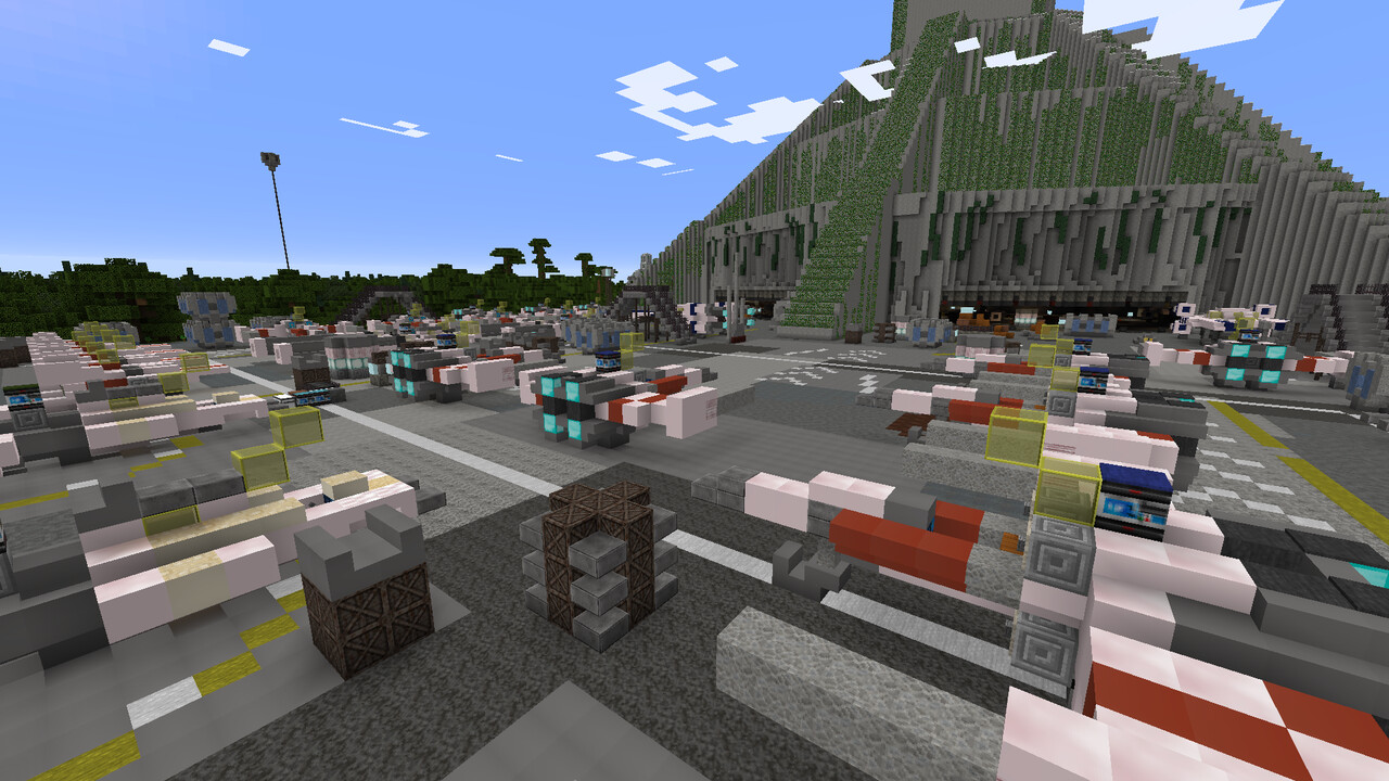 Yavin 4, age Civil War (Star Wars planet) Minecraft Map