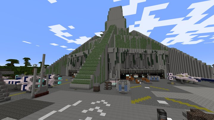 Yavin 4, age Civil War (Star Wars planet) Minecraft Map
