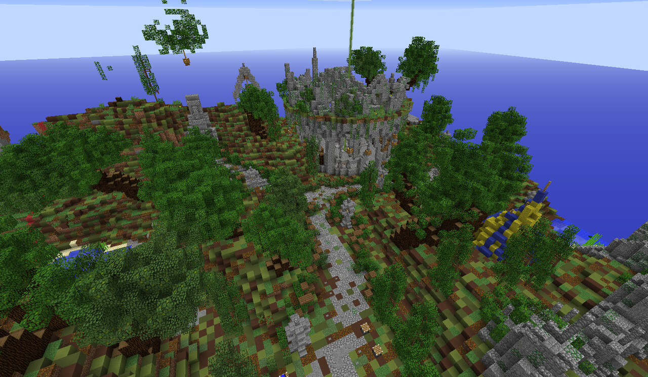 Minecraft Spawn ruins Minecraft Map