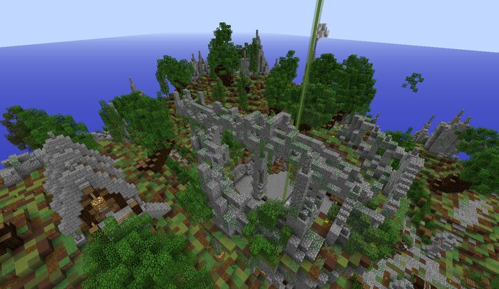 Minecraft Spawn ruins Minecraft Map