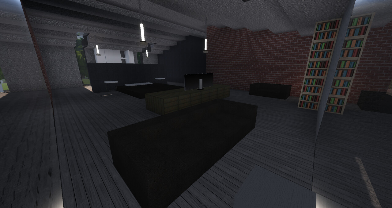 Modern Brick House Minecraft Map