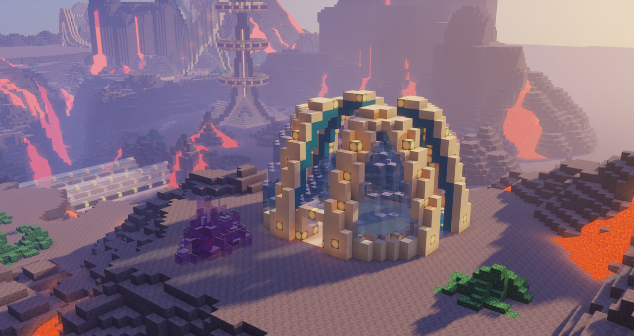 EPIC Small Futuristic Base - Modular Sci-Fi Build Minecraft Map