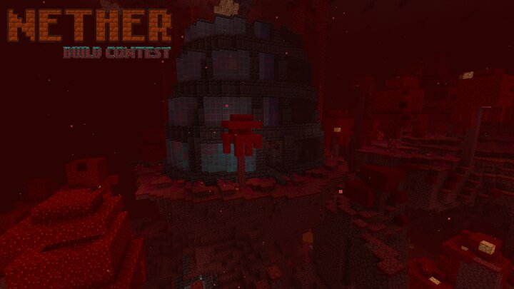 Nether spawn building Minecraft Map