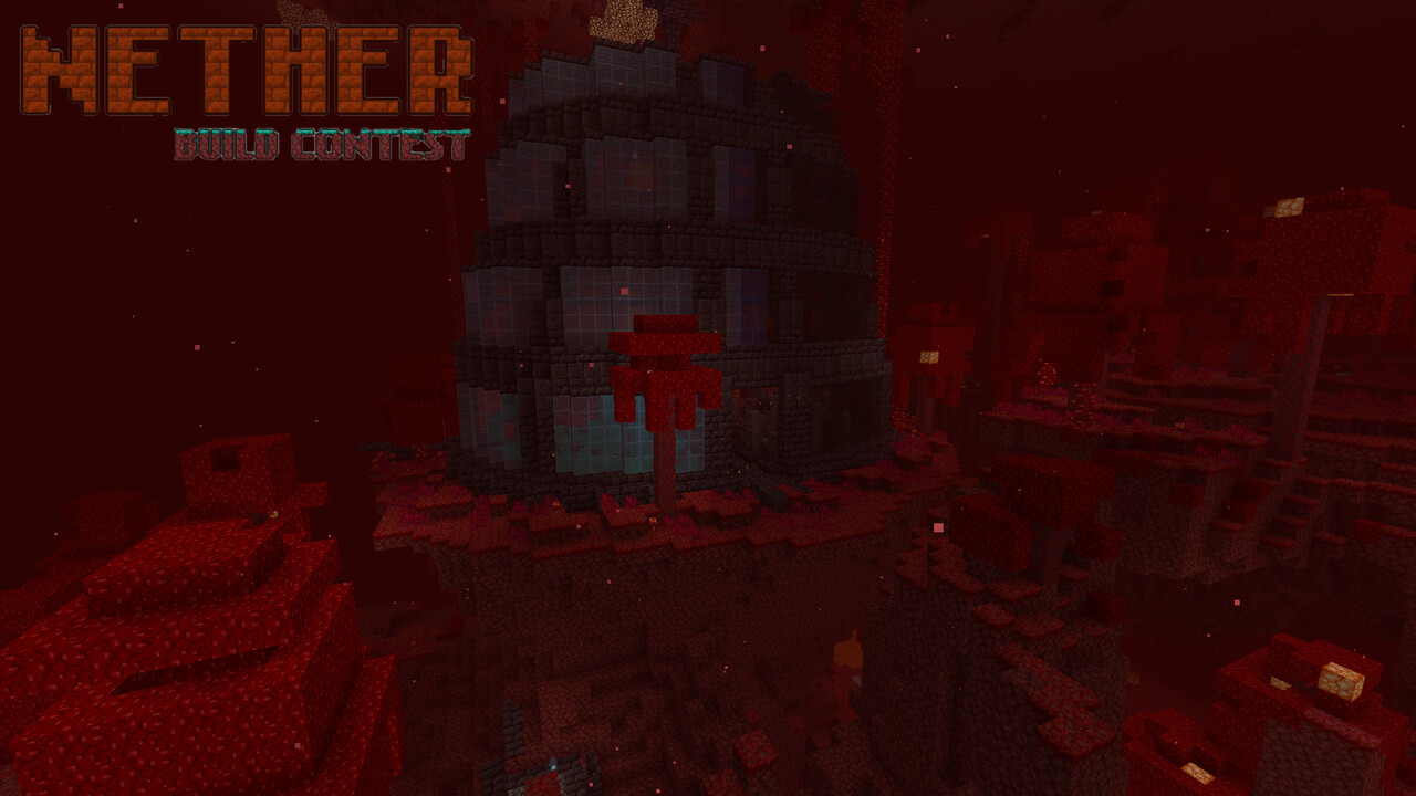 Nether spawn building Minecraft Map