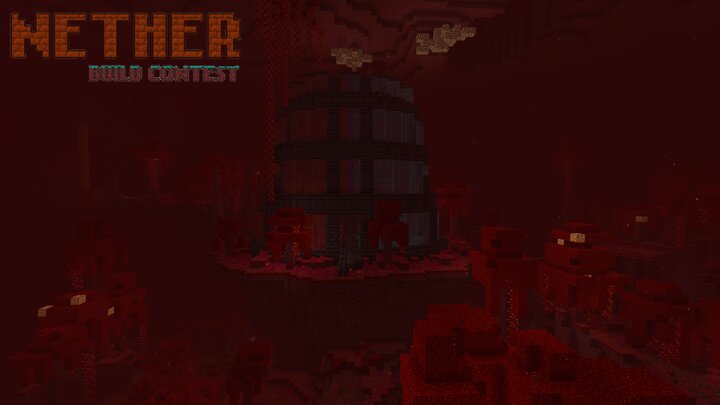 Nether spawn building Minecraft Map