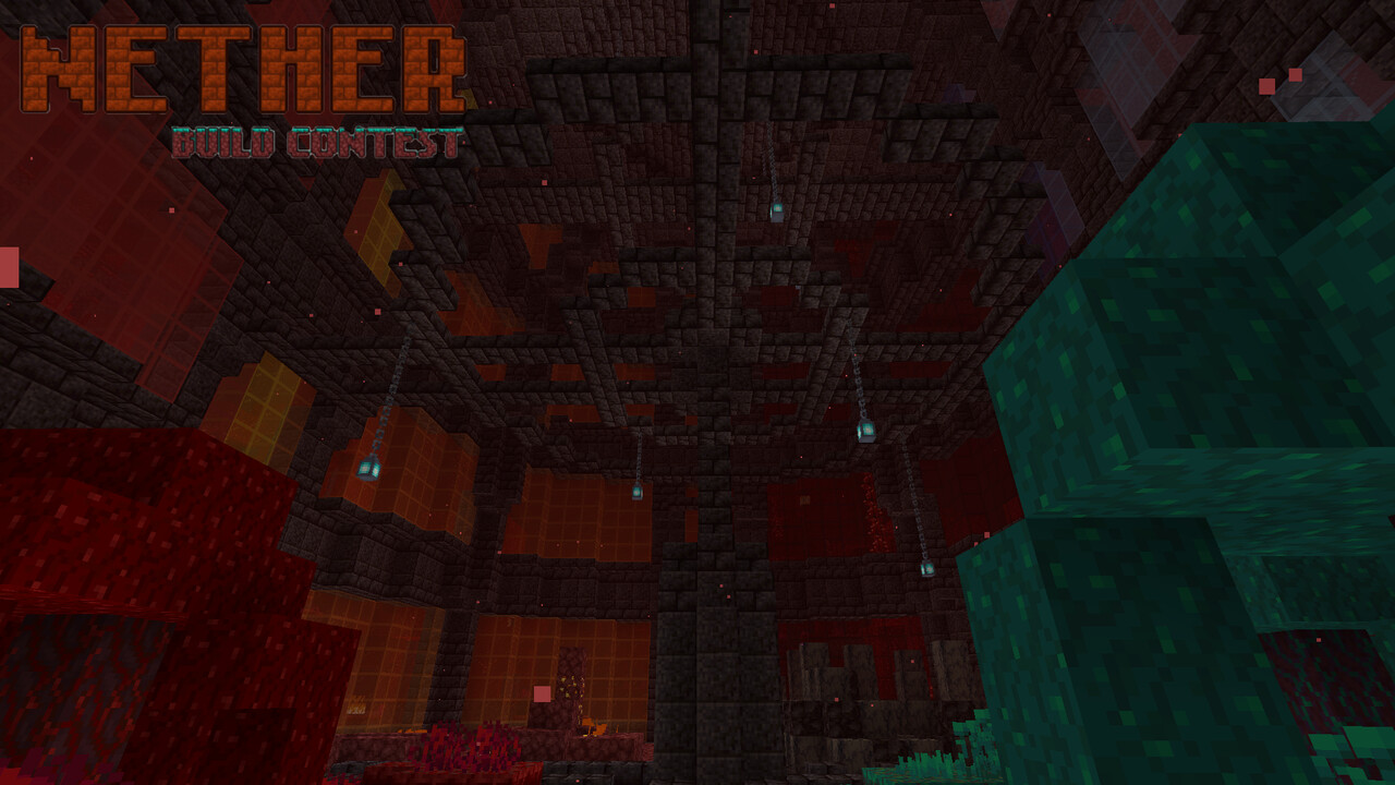 Nether spawn building Minecraft Map