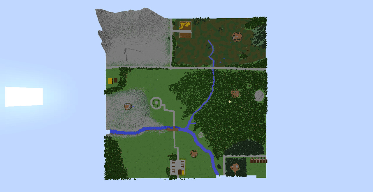Warrior Cats Forest Map Remake 1.12.2 and Up Minecraft Map