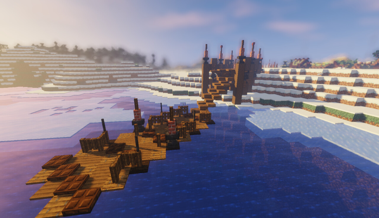 Norwegian Jaegt and Village improvement Minecraft Map