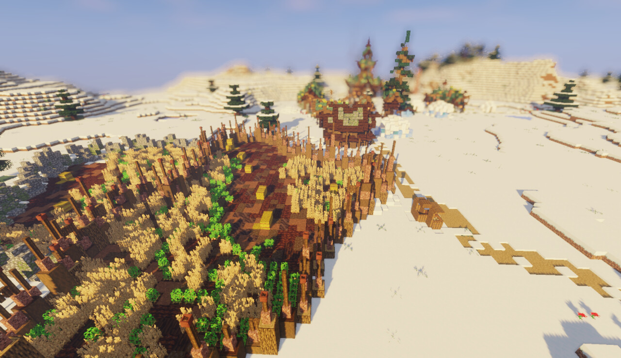 Norwegian Jaegt and Village improvement Minecraft Map