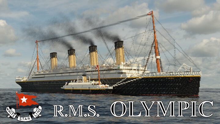 RMS Olympic (1911) Full Interior & With Music - Only 1.12.2 Minecraft Map