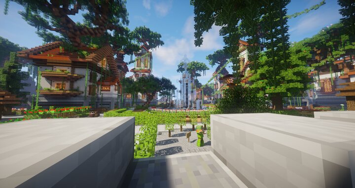 Simple HUB Minecraft Map