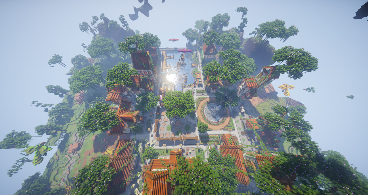 Simple HUB Minecraft Map