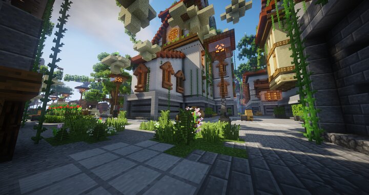 Simple HUB Minecraft Map