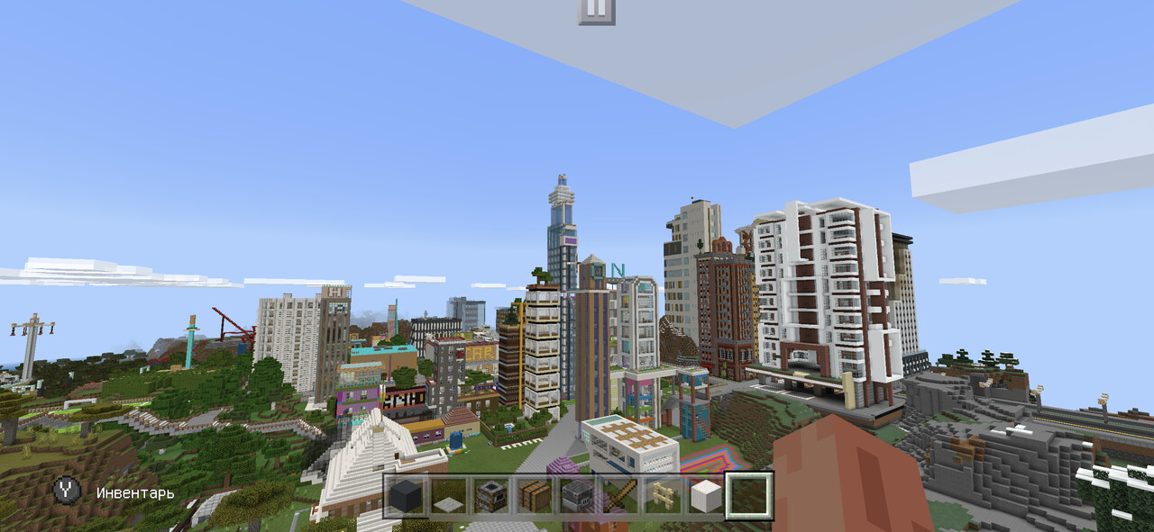 Greenfield (The biggest beautiful city) Minecraft Map