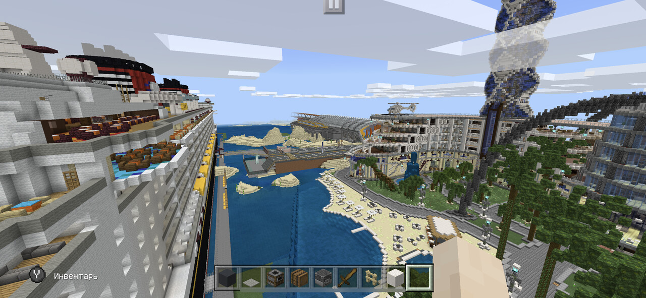 Greenfield (The biggest beautiful city) Minecraft Map