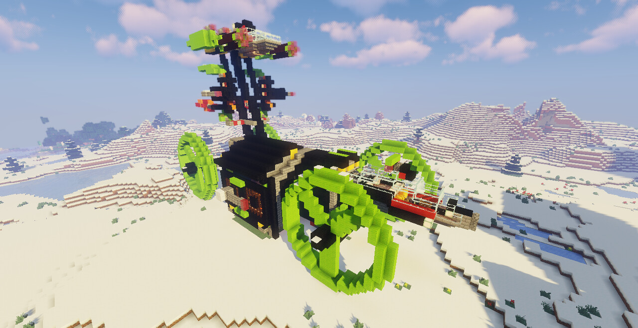 Exo-Force Mobile Devastator Minecraft Map
