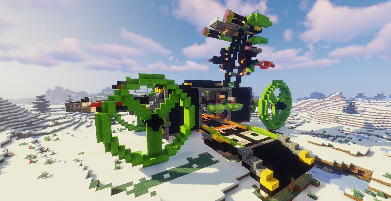 Exo-Force Mobile Devastator Minecraft Map