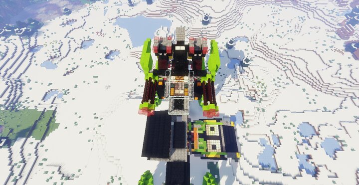 Exo-Force Mobile Devastator Minecraft Map