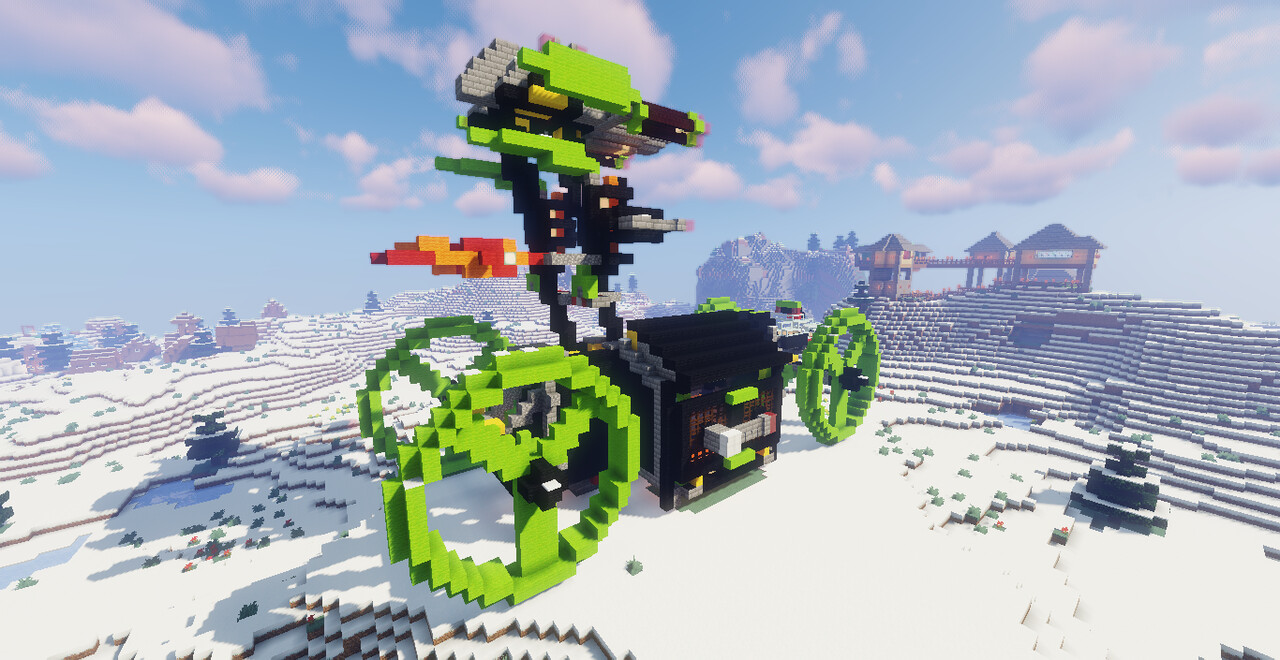 Exo-Force Mobile Devastator Minecraft Map