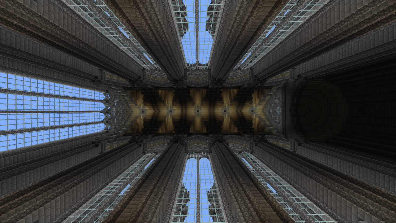 Industrial/ Gothic Crematorium Minecraft Map